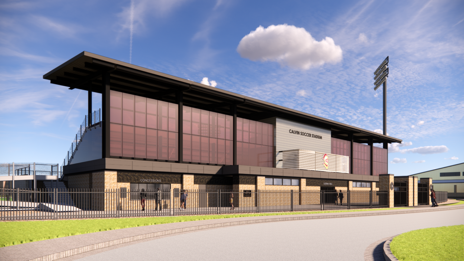Calvin University - Soccer Stadium - GMB